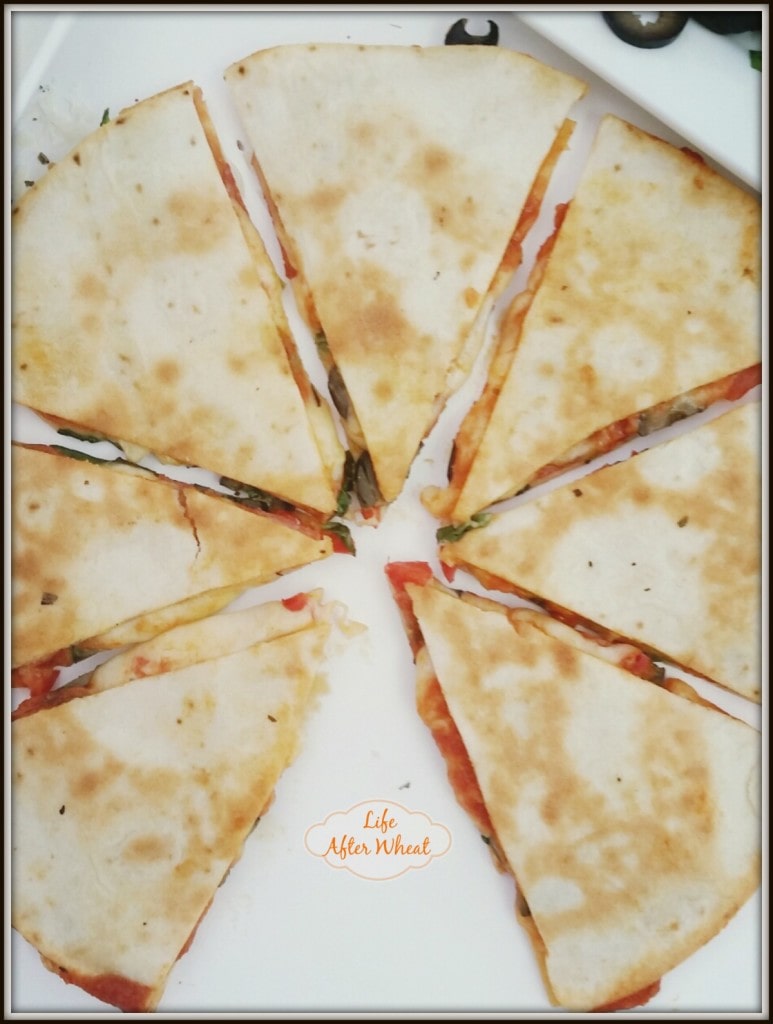 Pizzadillas - Easy Gluten Free Quesadilla-Style Pizzas | Life After Wheat