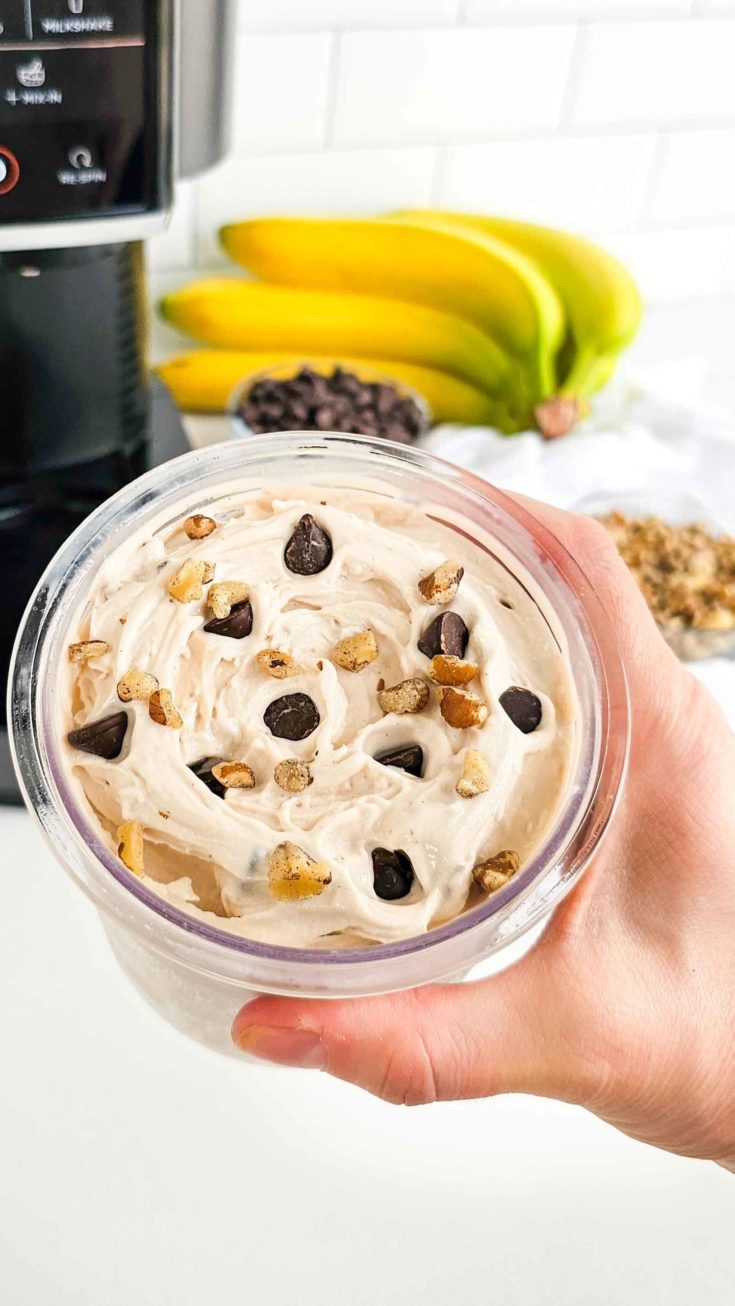 Ninja Creami Chunky Monkey Protein Ice Cream