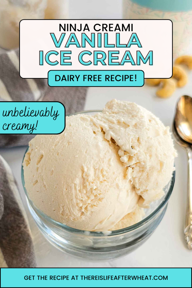 Ninja Creami Dairy Free Vanilla Ice Cream (the CREAMIEST)
