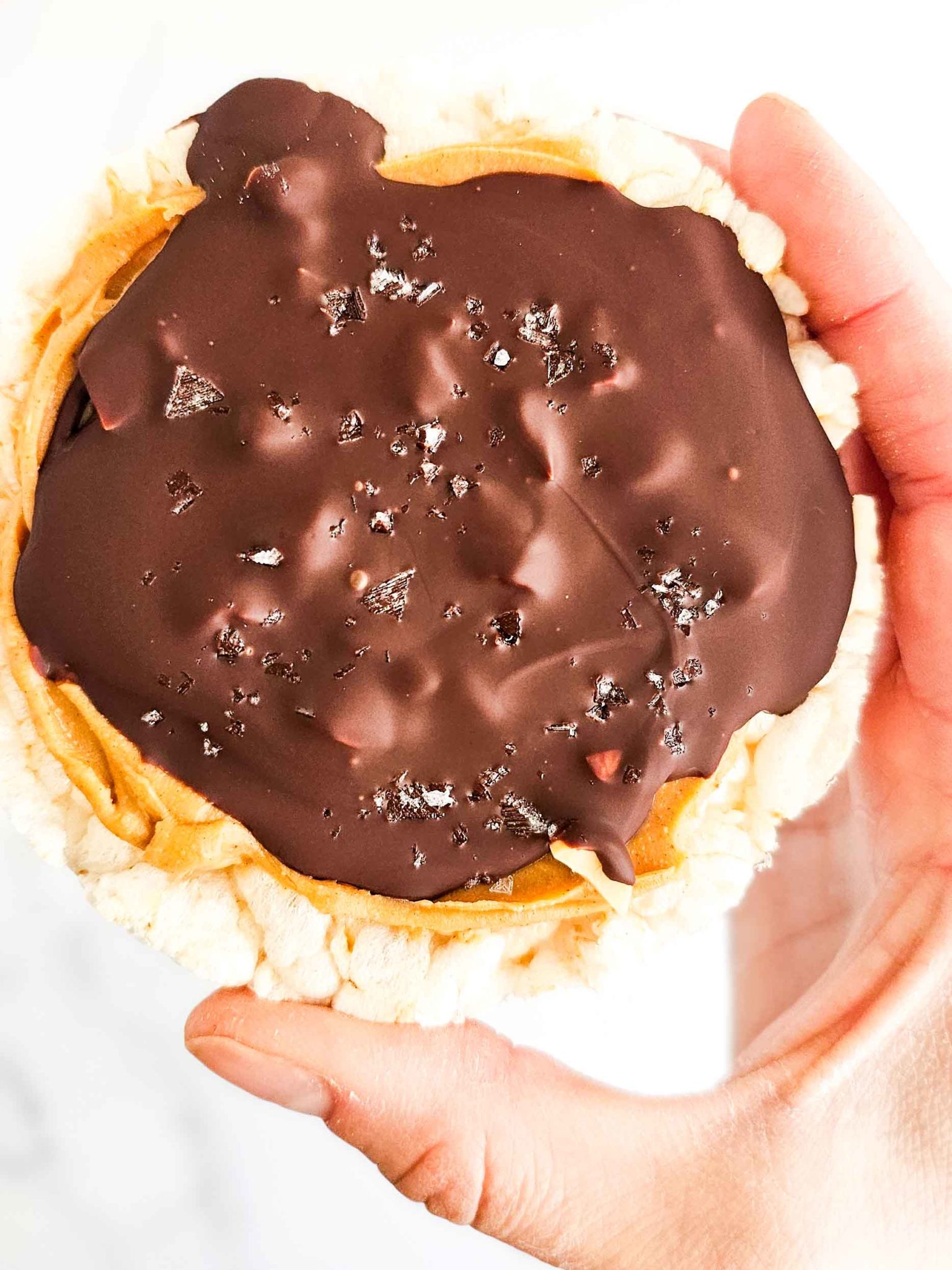 Chocolate Peanut Butter Rice Cakes-17 - Life After Wheat