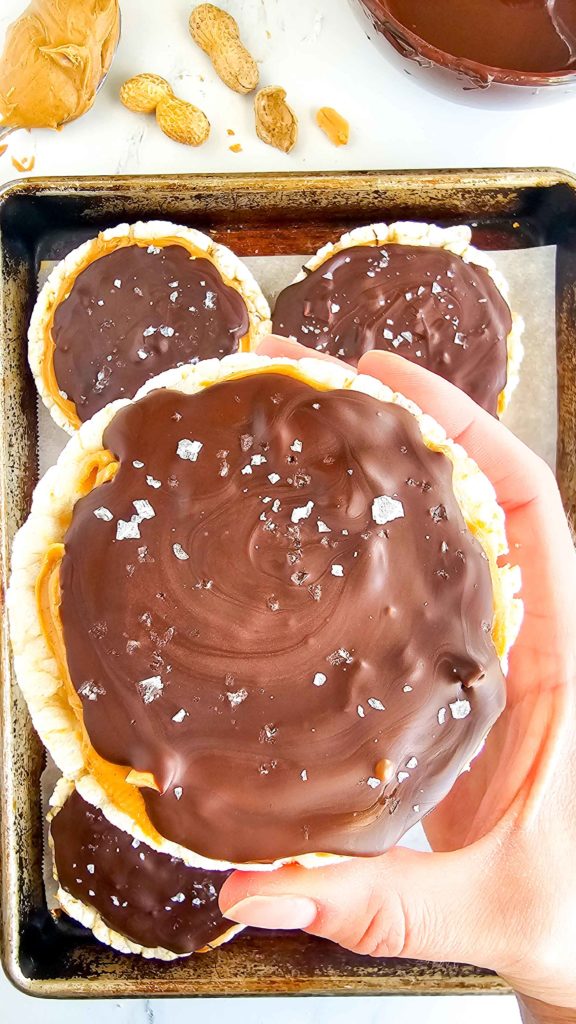 Chocolate Peanut Butter Rice Cakes-23 - Life After Wheat