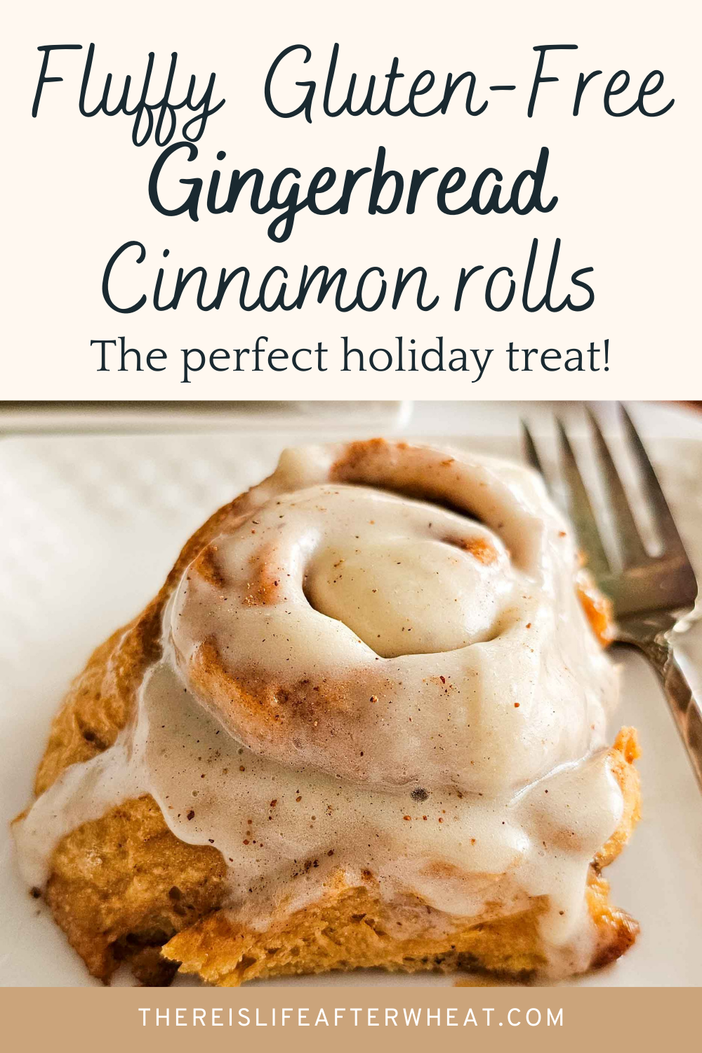 Gluten Free Gingerbread Cinnamon Rolls: SO Fluffy!